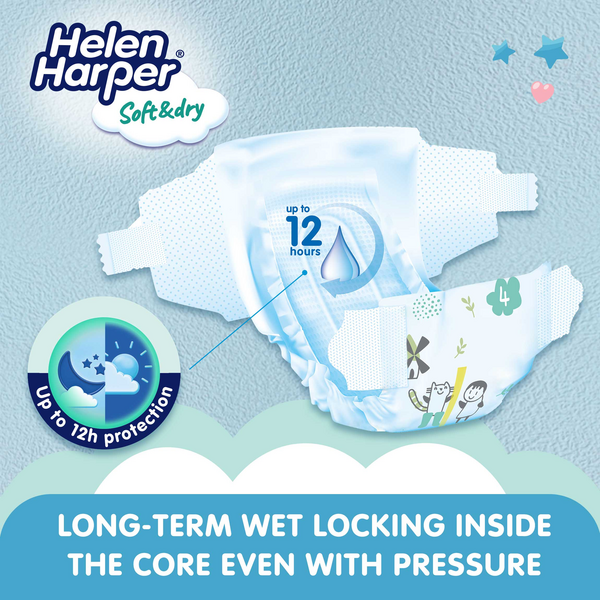Baby Diaper Maxi 7-14 KG · Helen Harper Soft and Dry